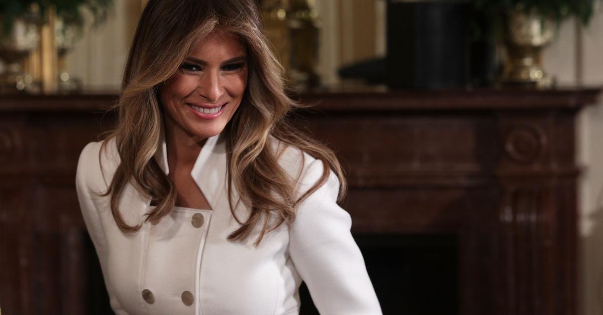 White House releases official first lady portrait of Melania Trump | Just The News